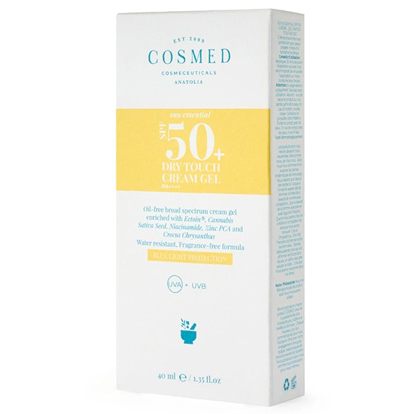 Cosmed Sun Essential SPF50 Dry Touch Cream Gel 40 ML | Nar Ecza