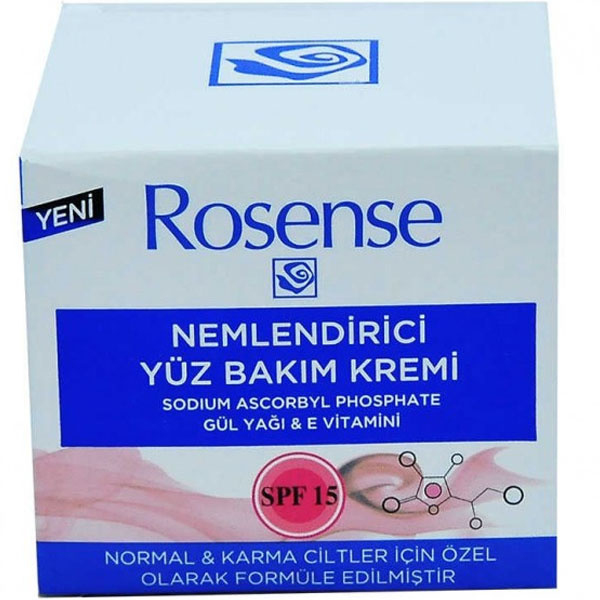Rosense Nemlendirici Yüz Bakım Kremi 50 ML | Nar Ecza